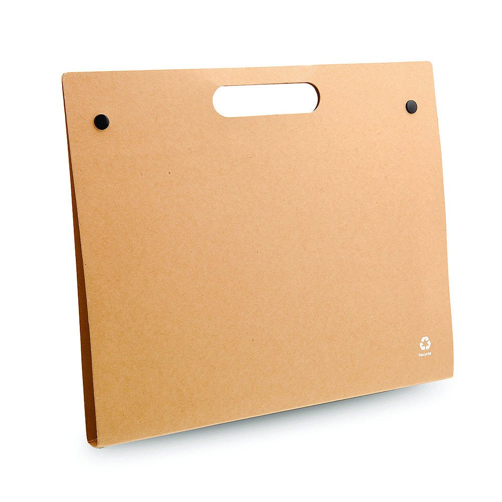 Porte-documents en carton recyclé Acerola - Newcom