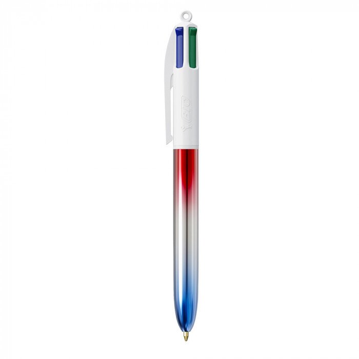 Stylo BIC 4 couleurs Flags Collection - Objet publicitaire - Newcom
